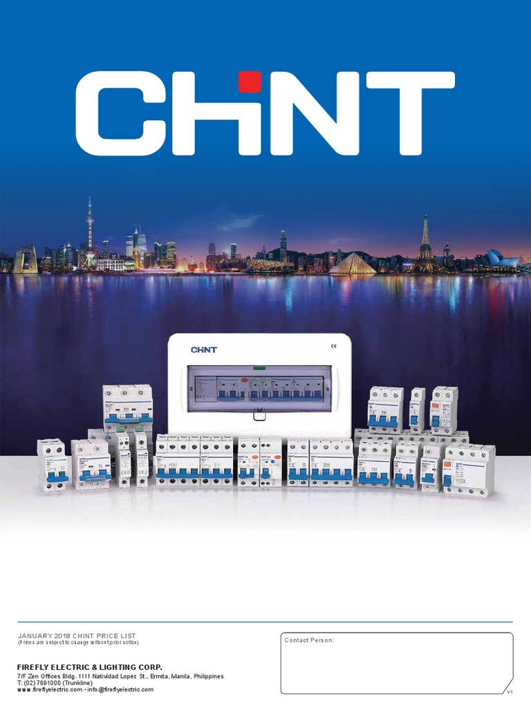 Chint JAN 2018 Issue V1 | PDF | Power (Physics) | Mechanical Engineering