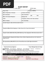 Accident Register Form No. 29 Details | PDF