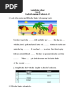 Class 2 Bengali Worksheet 15 | PDF