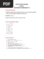 ICSE Class 3 English Language Sample Paper | PDF | Syntactic ...