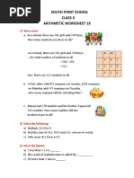 CBSE Class 2 Maths Question Paper Set A | PDF | Geometric Shapes ...