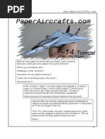 Flying Paper f22 Raptor PDF | PDF | Wing Configurations | Vehicle Design