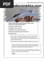 Flyable Paperaircraft F-35 | PDF