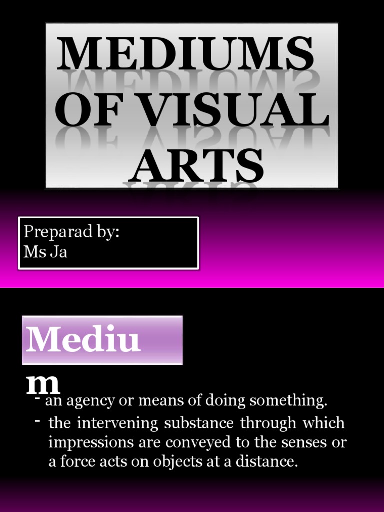 Mediums of The Visual Art | PDF | Printmaking | Etching
