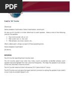 Toastmasters 675A Ah Counter Script and Log A4 PDF | PDF