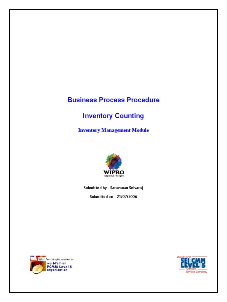 Inventory Counting in Inventory Management | PDF | Computing | Business