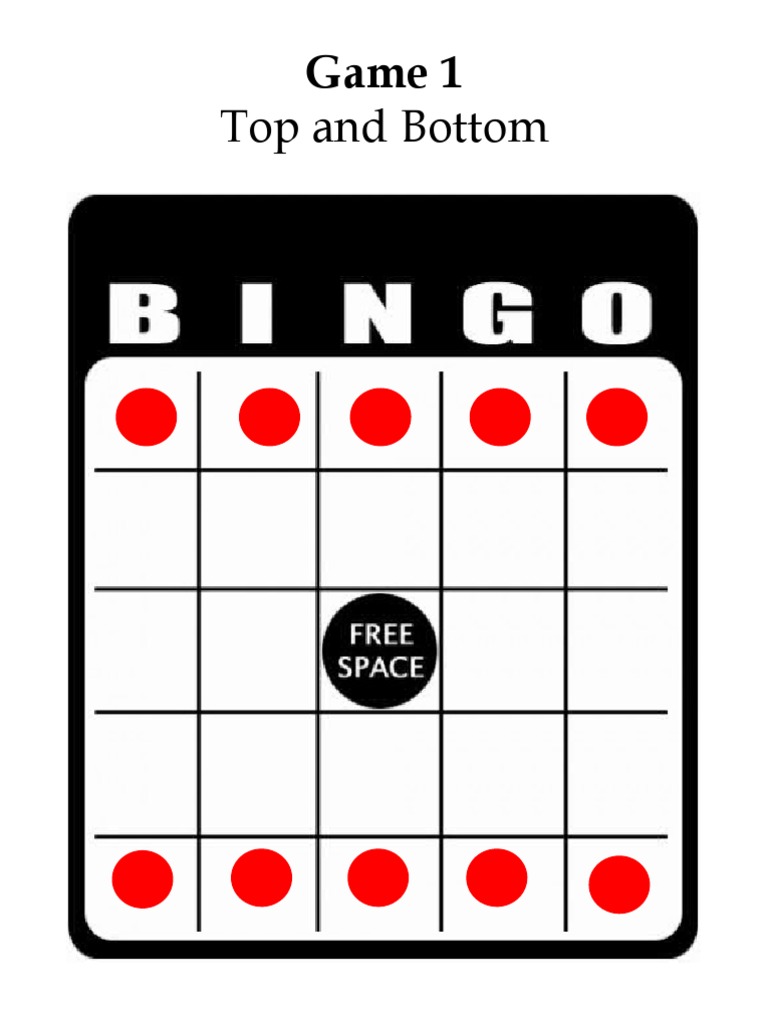 Top and Bottom: Game 1 | PDF