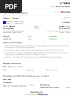 IndiGo Payment Receipt Details | PDF