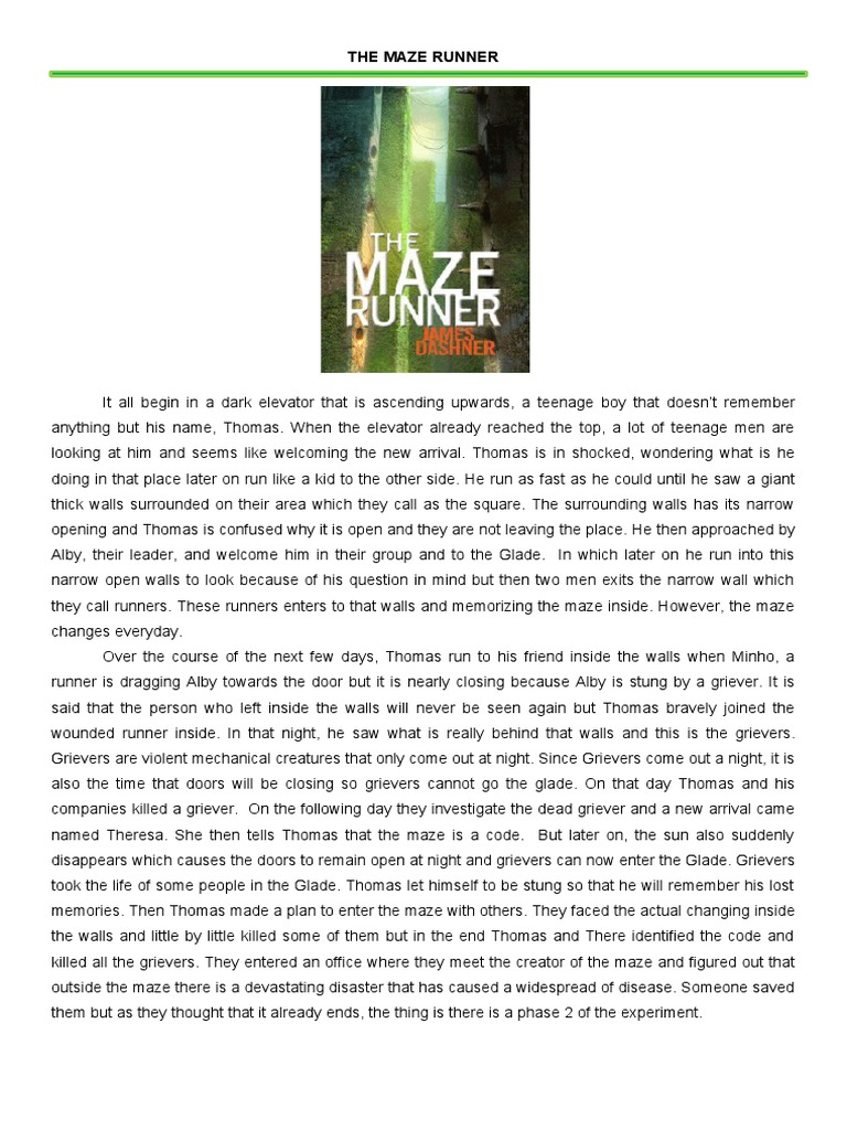 The Maze Runner | PDF