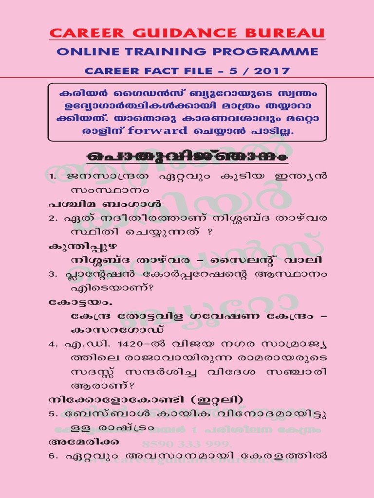 Career Fact File 5 | PDF | Baggage