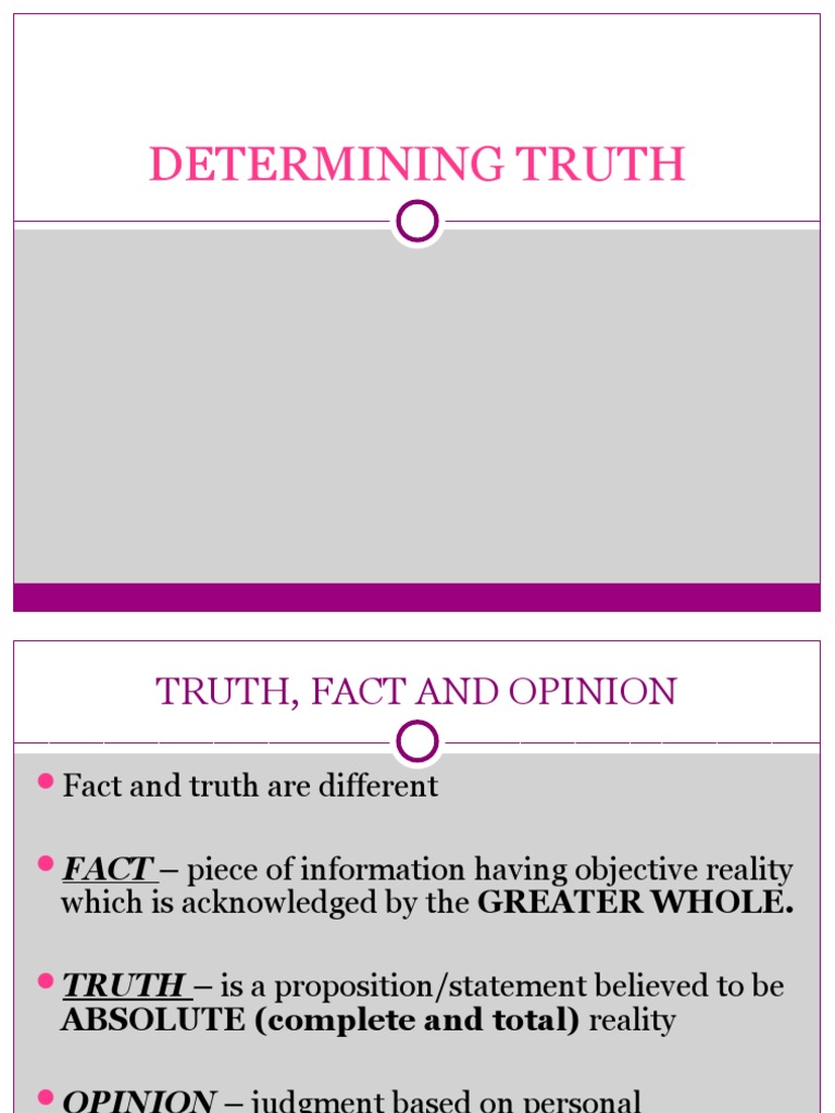 L#3 Philo | PDF | Correspondence Theory Of Truth | Truth