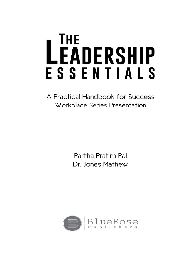 The Leadership Essentials | PDF | Self Awareness | Integrity