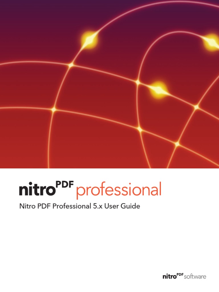 Nitro PDF Professional 5.x User Guide | PDF | Microsoft Office | Java ...