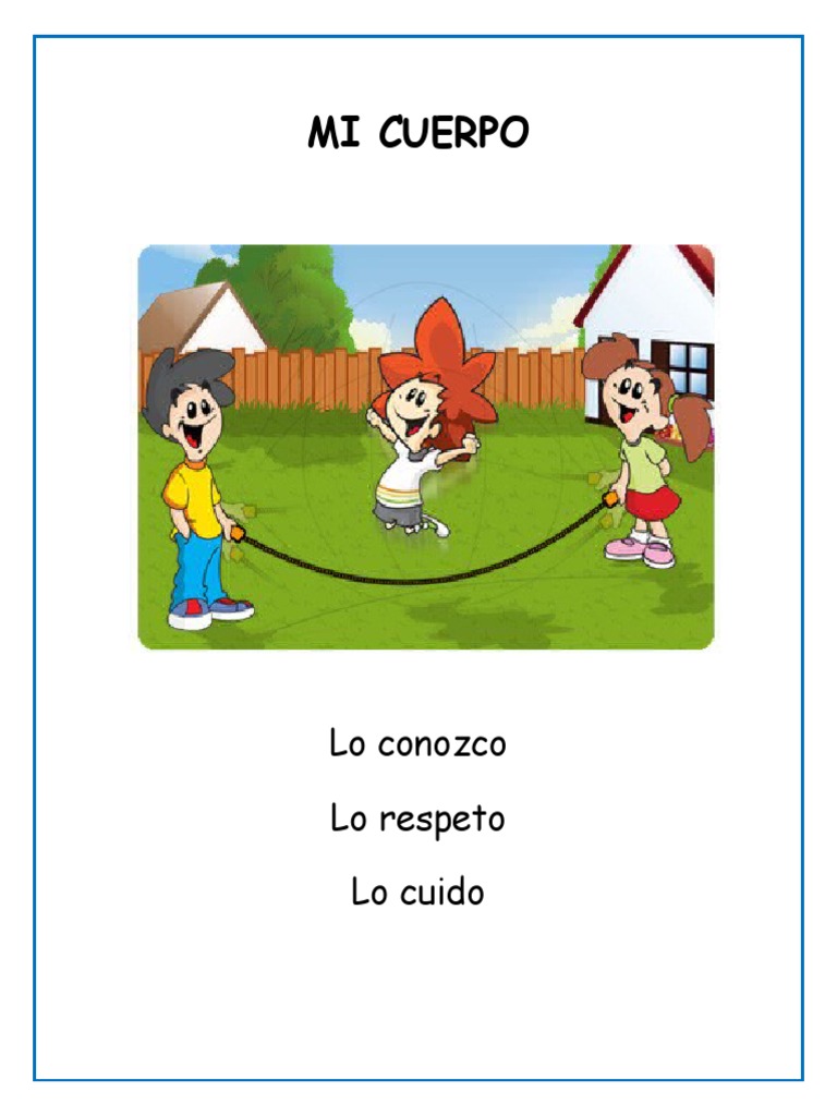 Mi Cuerpo: Respeto y Cuidado Infantil | PDF