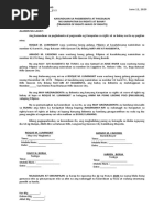 Tagalog Agreement Template | PDF