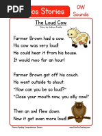 AW Phonics Reading Comprehension Story | PDF | Learning Methods ...