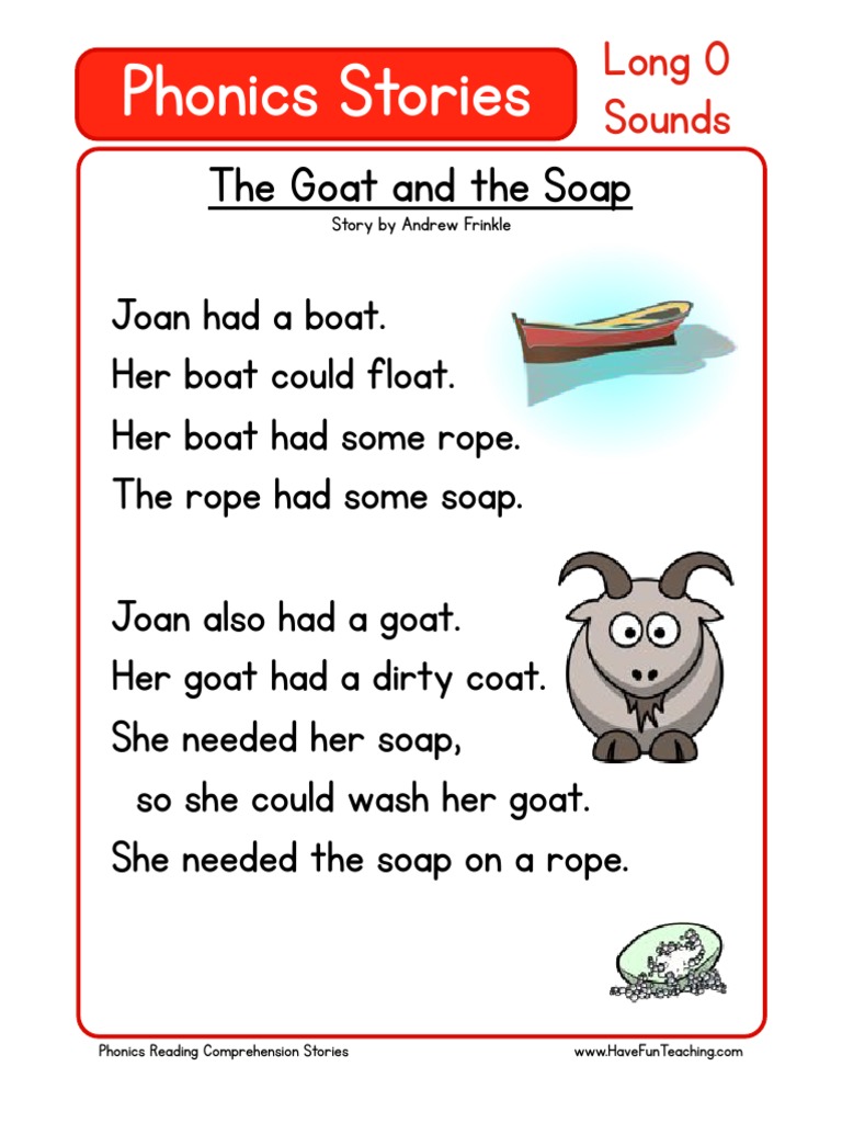 Long-O-sounds - Phonics Stories PDF | PDF