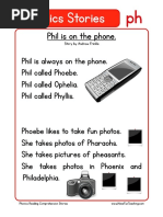 CH-sounds - Phonics Stories PDF | PDF
