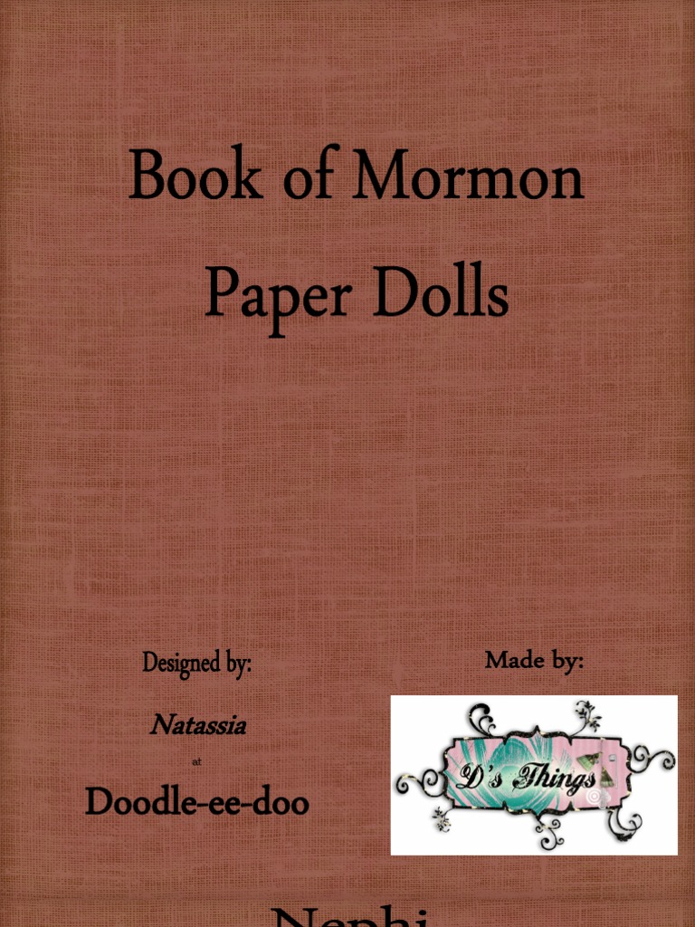 Book of Mormon Paper Dolls | PDF