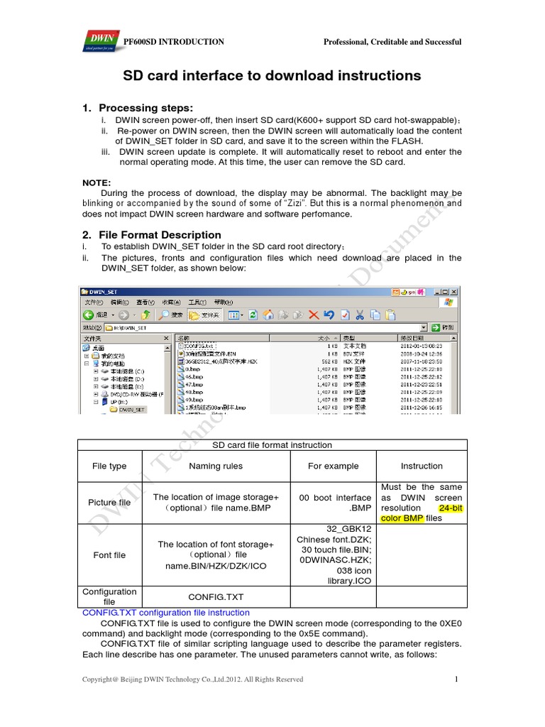 08 - SD Card Interface and Application Notes | PDF | Computer File ...