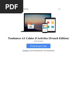 Tendances A1 Pdf