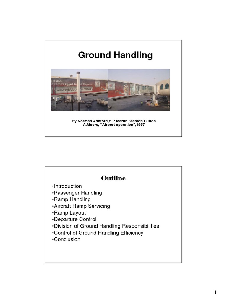 Complete Ground Operations PDF | PDF | Airport | Aviation