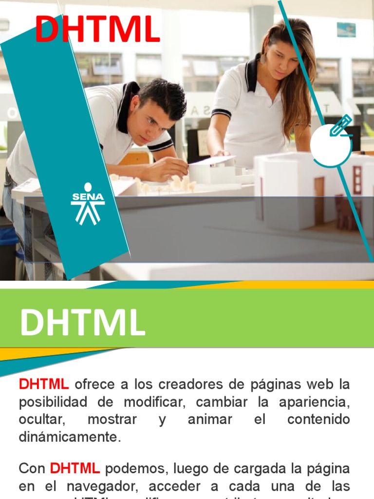 DHTML | PDF | HTML dinámico | Modelo de objeto de documento