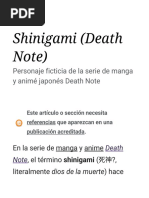 Reglas de la Death Note en Español | PDF | Muerte