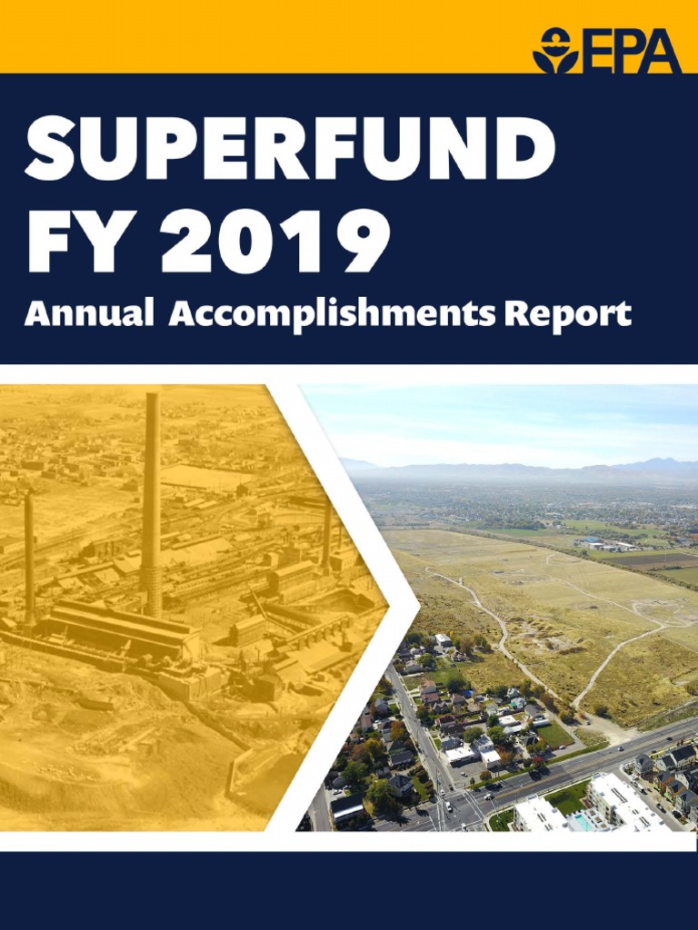 Superfund 2019 Annual Report | PDF | Superfund | United States ...