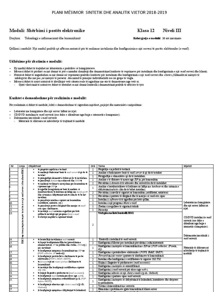 Sherbimi Postes Elektronike | PDF