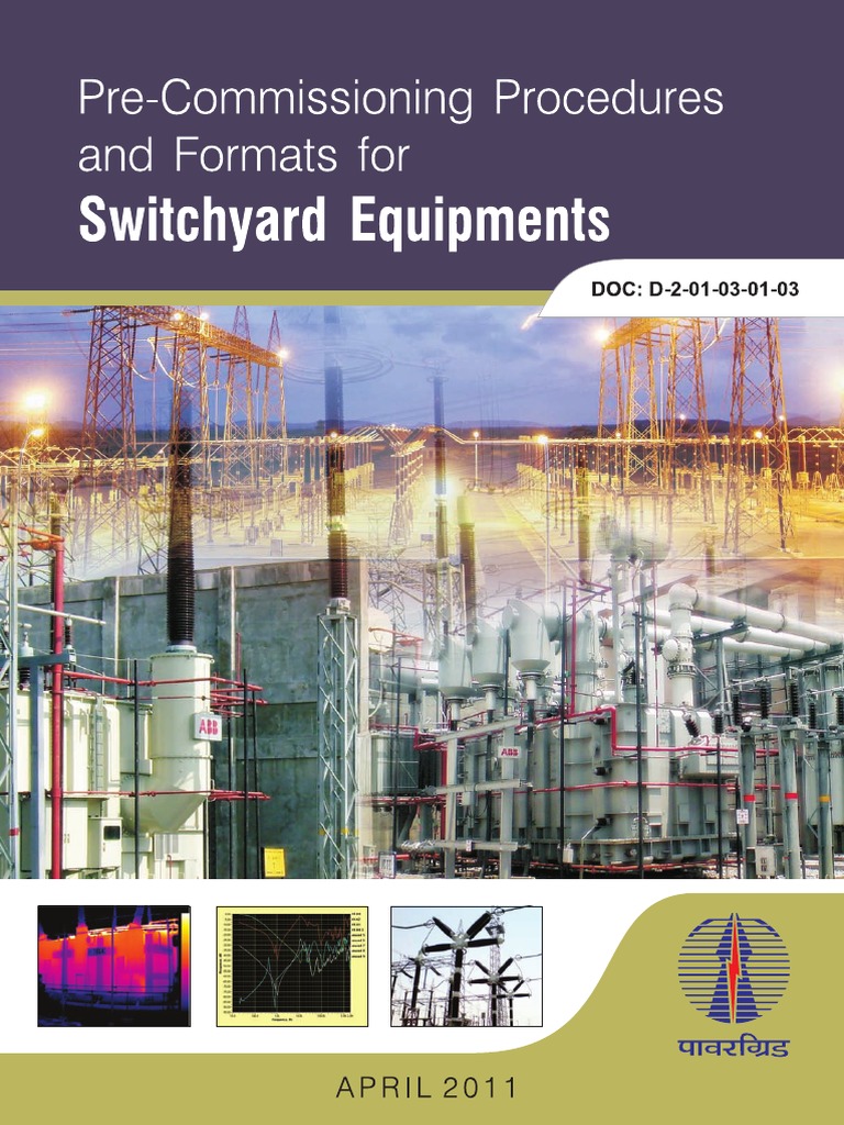 Pre Commissioning Formats For Switchyard Equipments | PDF