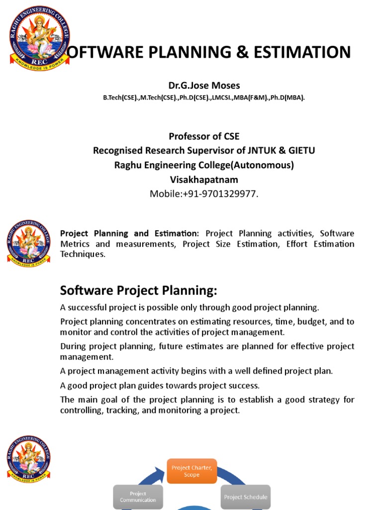 UNIT 5 Software Planning | PDF | Software Engineering | Computing