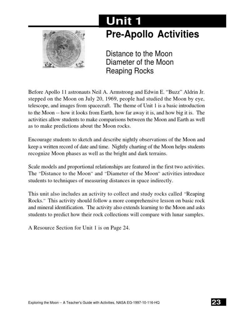 Moon Exploration for Students | PDF | Rock (Geology) | Basalt