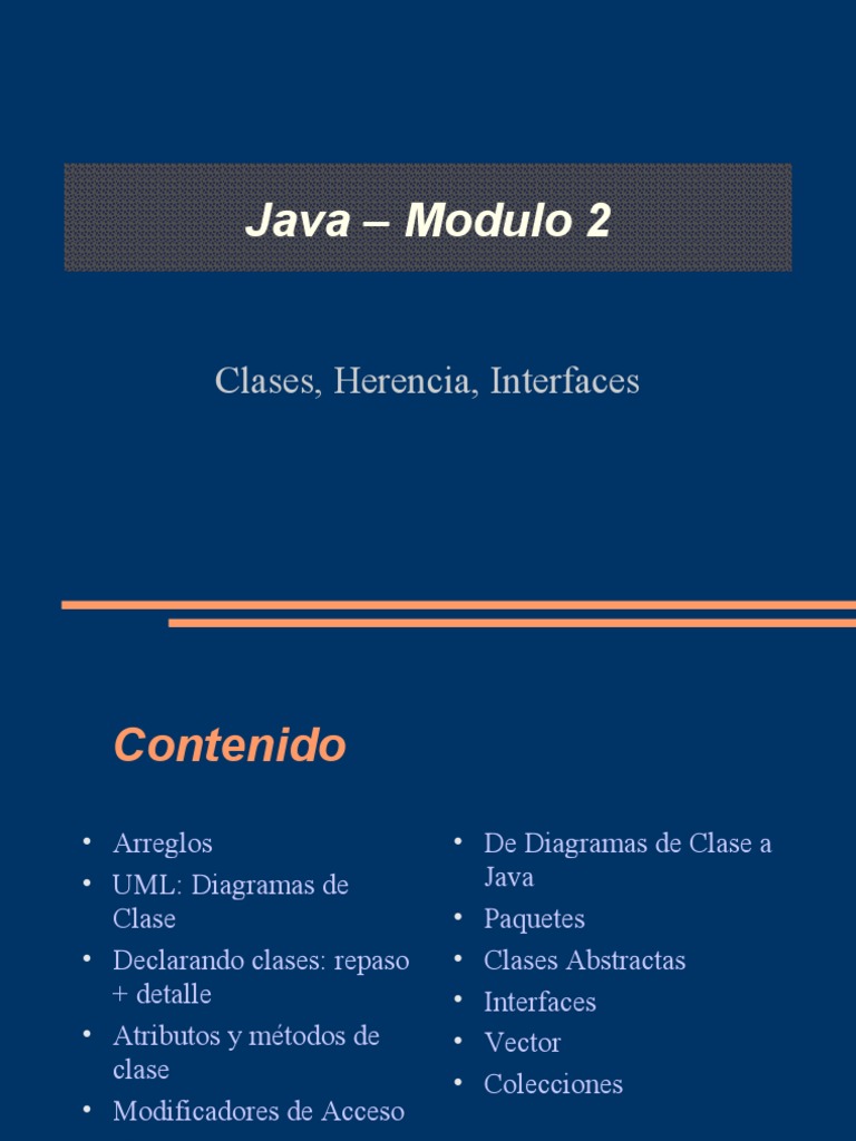 Java - Modulo 2 | PDF | Herencia (Programación Orientada a Objetos) | C