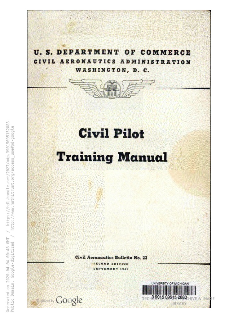 Civil Pilot Training Manual. | Download Free PDF | Atmosphere Of Earth ...