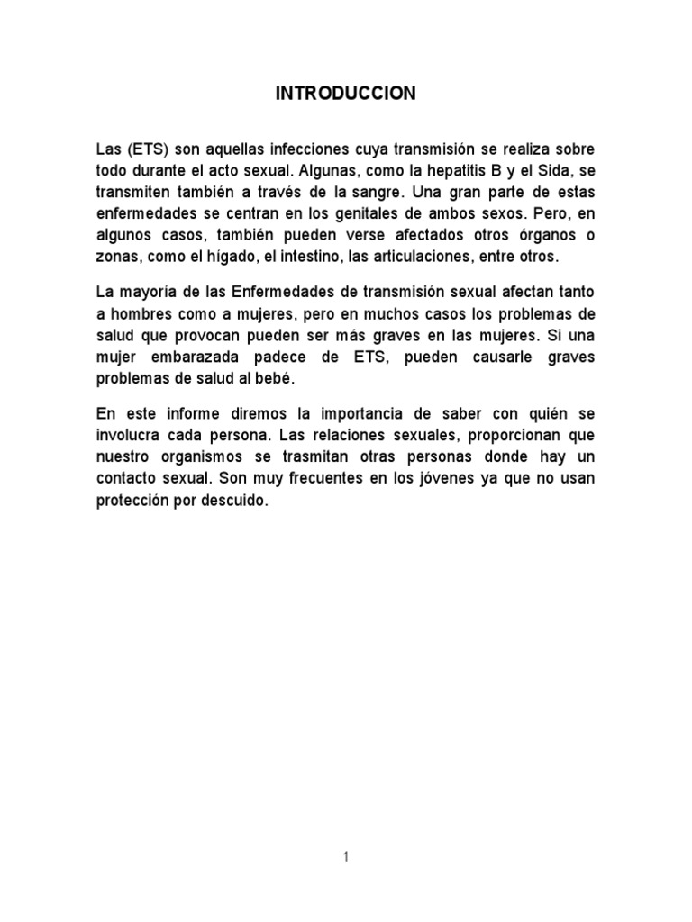 Emfer, Edades de Trasmision Sexual | PDF | Infección transmitida ...