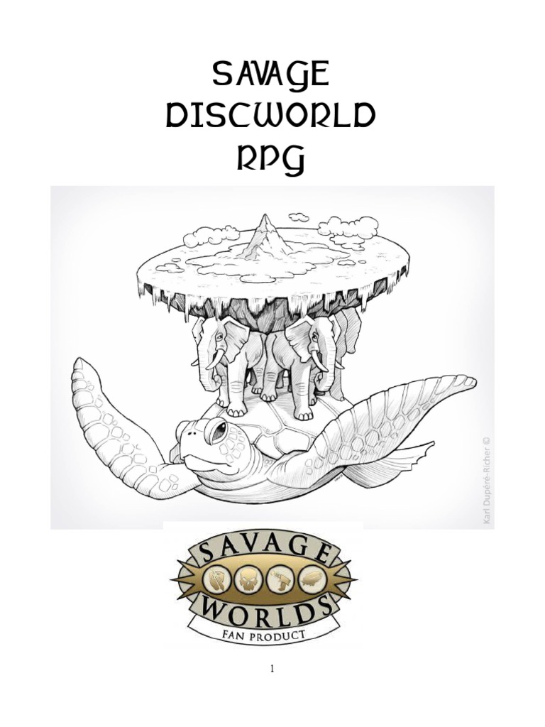 Discworld RPG Savage Worlds Guide | PDF | Dwarf (Dungeons & Dragons ...