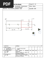 APEF & Contrat de Phase PDF | PDF | Usinage | Outils