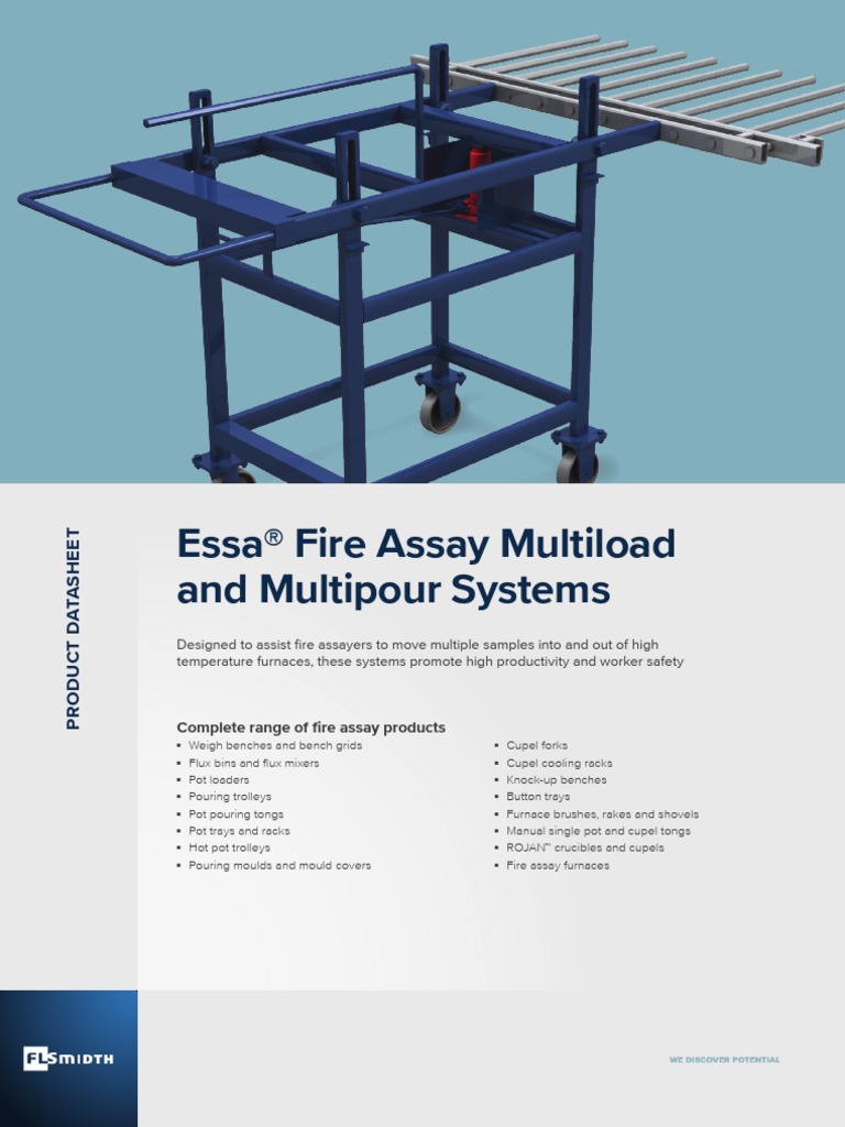 Essa Fire Assay Multiload and Multipour Systems | PDF | Metallurgical ...