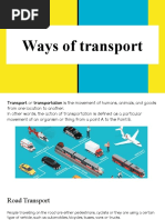 MDP Class 4TH (2ND Term) | PDF | Transport | Mode Of Transport