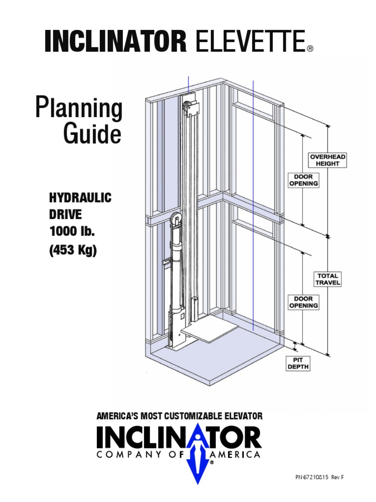 Inclined Elevator | PDF | Elevator | Door