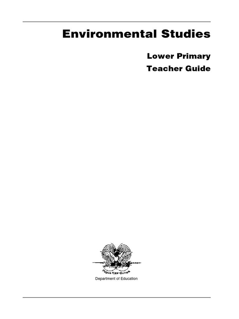 Teachers Guide Lower Primary Environmental Studies PDF | PDF | Teachers ...