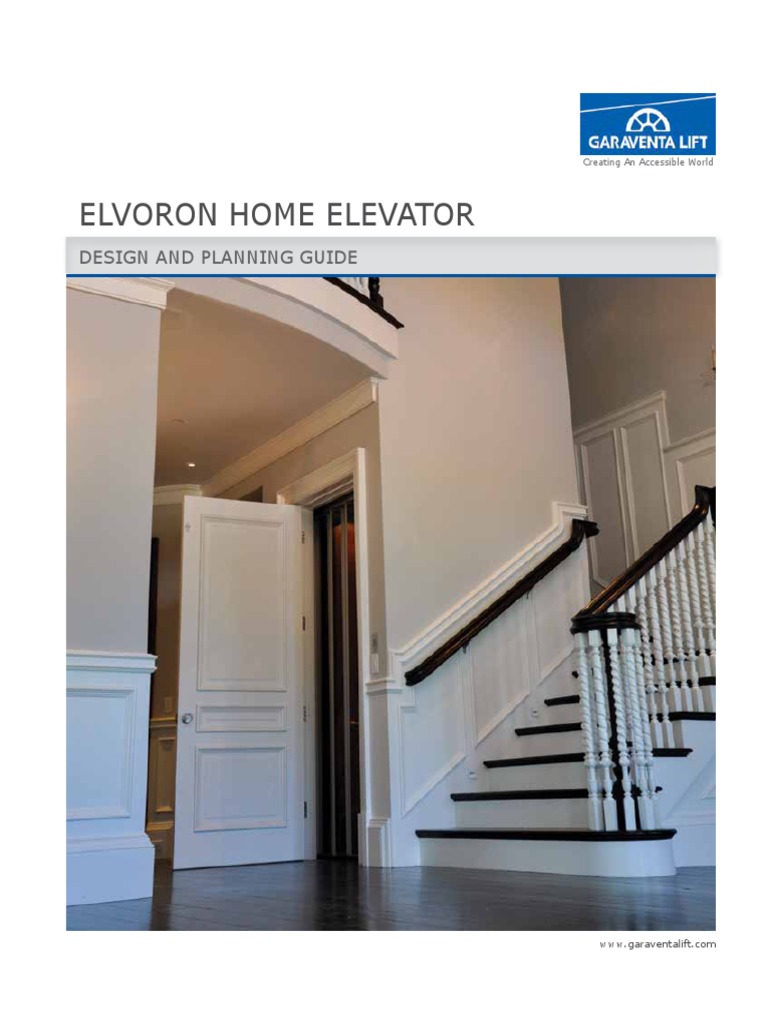 Elveron Home-Elevator-Design-and-Planning-Guide | PDF | Elevator | Door