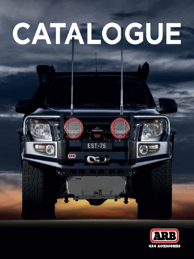 Arb 4x4 Accessories 1 Arb Product Catalogue 2015 PDF | PDF | Sheet ...