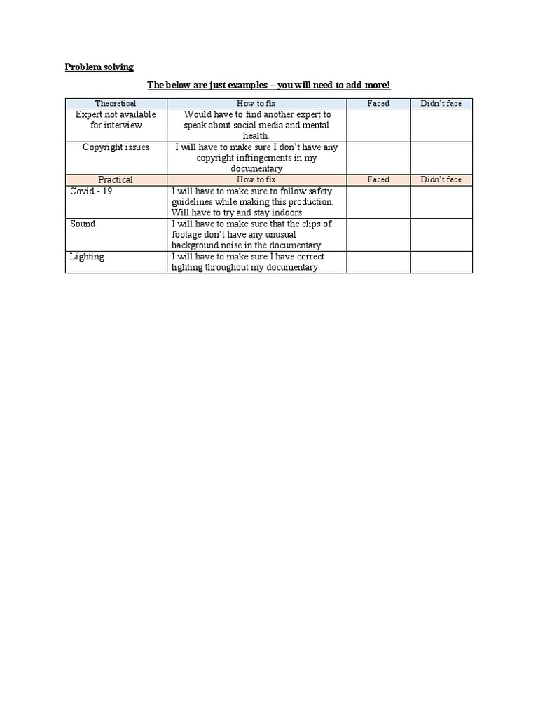 Problem Solving Unit 8 | PDF