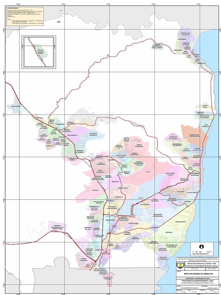 Mapa Serra/ES | PDF | Cartografía | Geografía