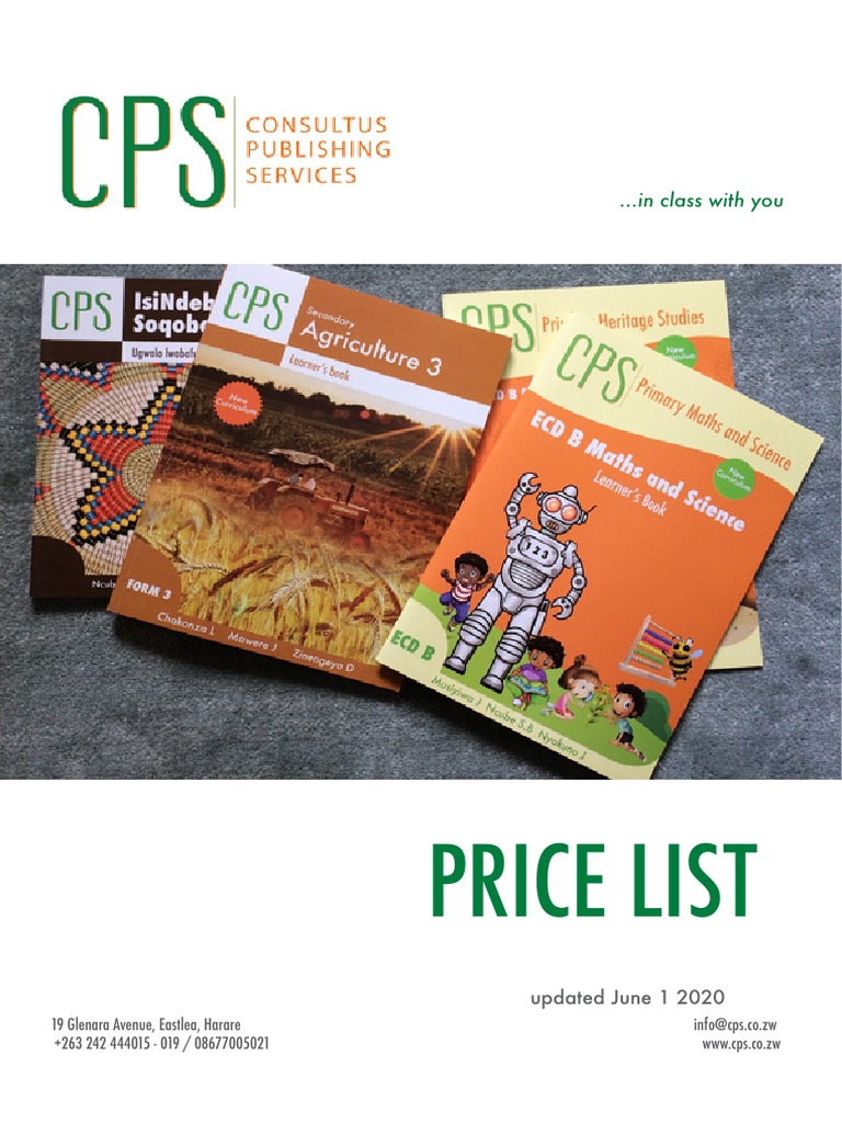 CPS Price List June 2020 PDF | PDF | Educational Stages | Behavior ...