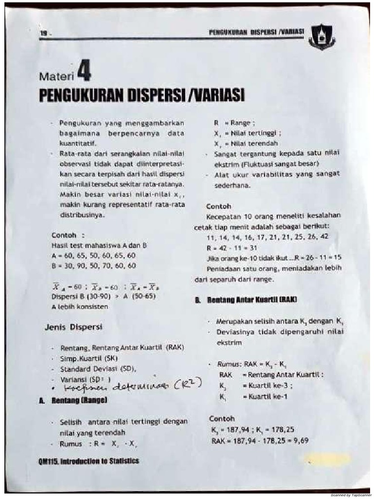 Materi Statistik | PDF