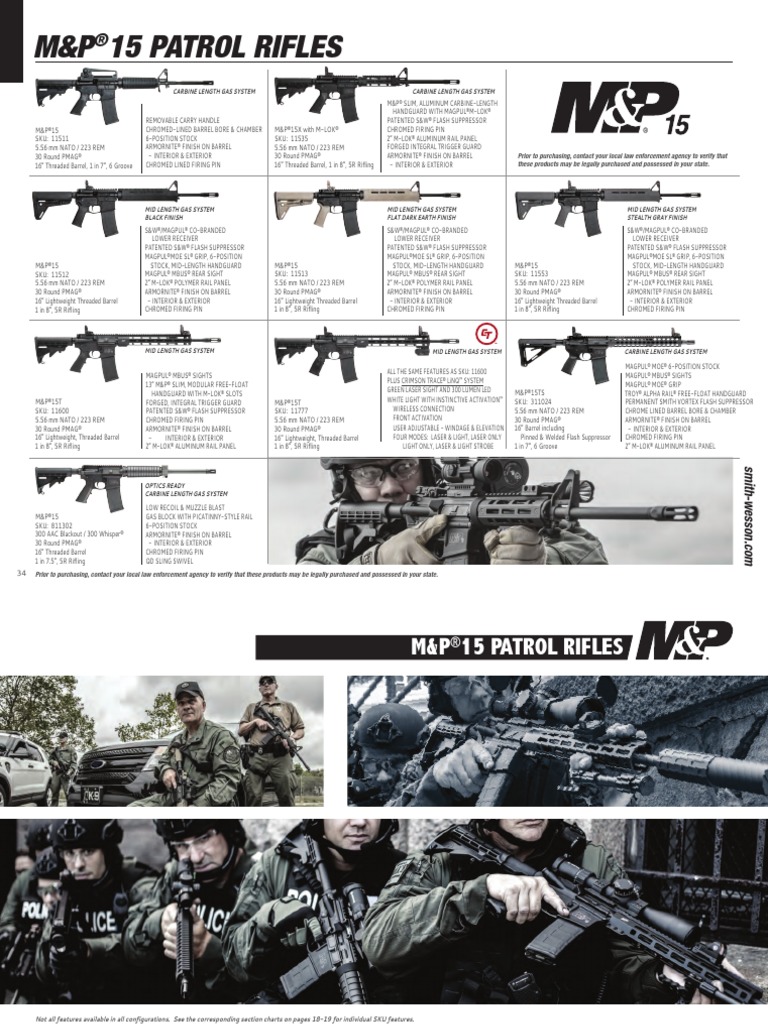 M&P 15 Patrol Rifles | PDF | Gun Barrel | Rifle