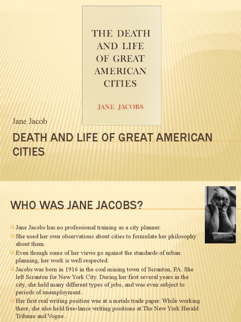 Death and Life of Great American Cities | Download Free PDF | Slum ...